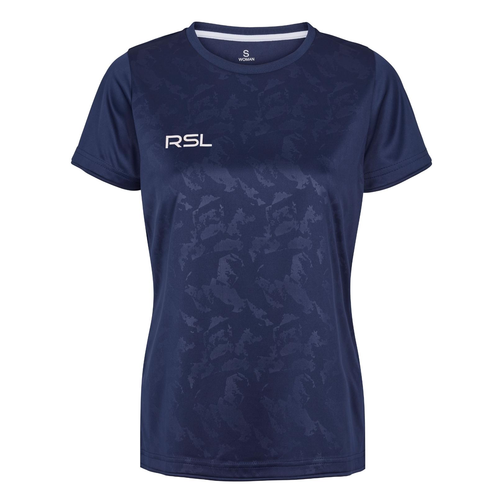 RSL Galaxy Women T-shirt Blue/Dark Blue - Badmintonshop