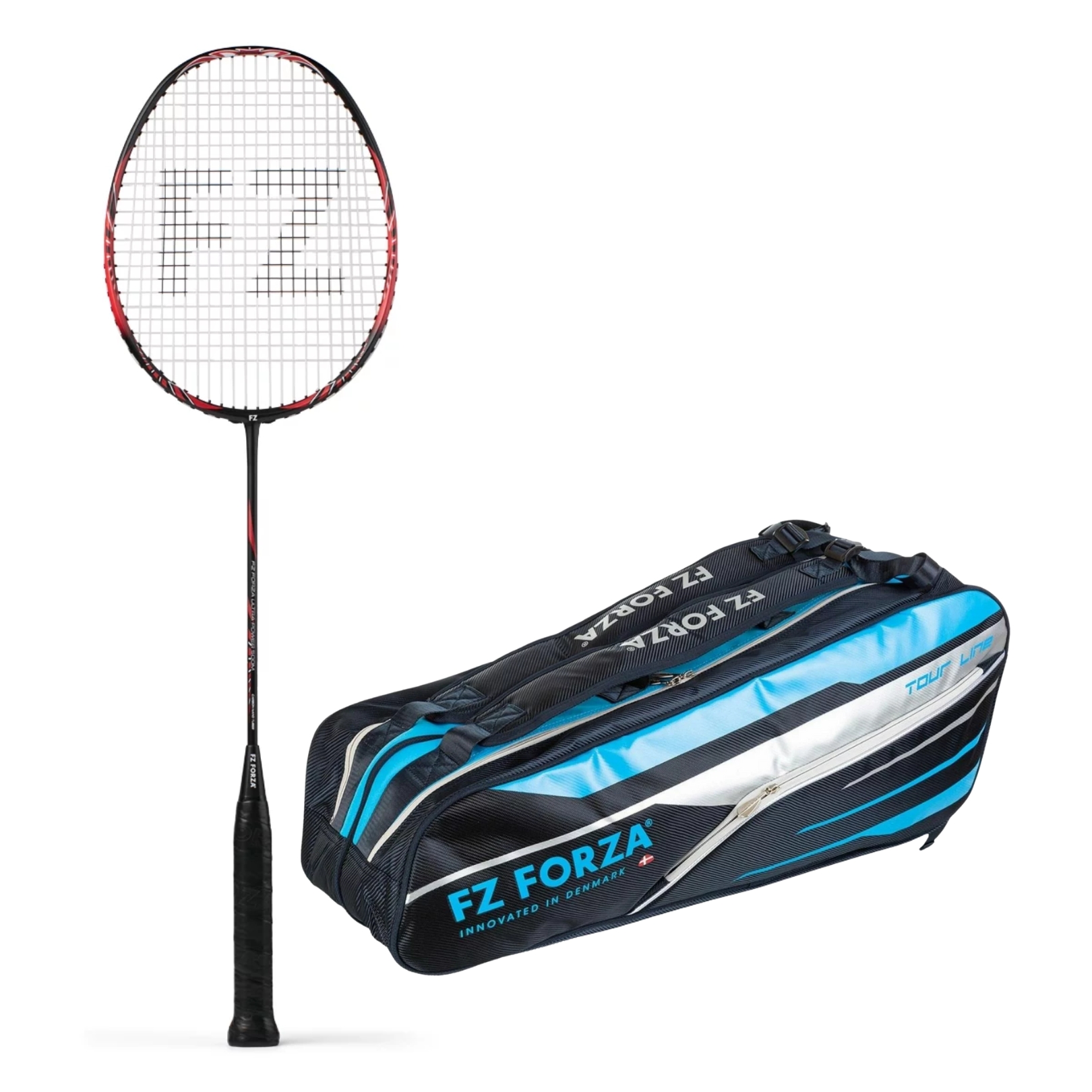 Forza Badminton Package Deal (Ultra Power 500 M + Racket Bag Tour Line ...