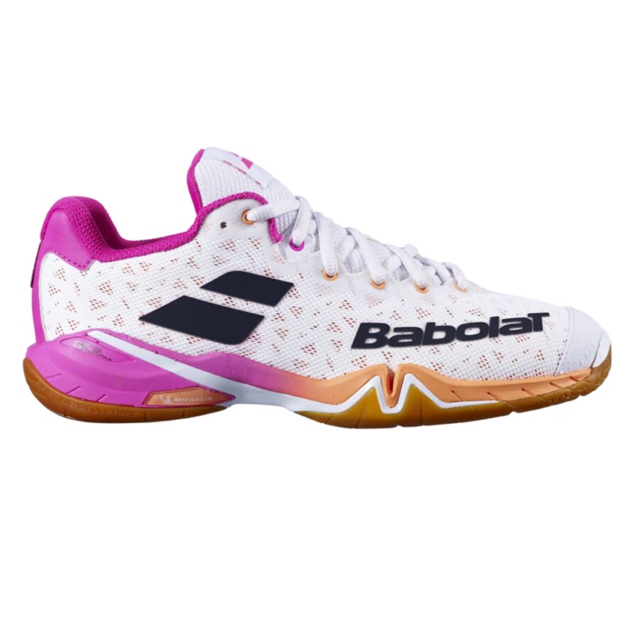 Babolat Shadow Tour Women 2 White/Pink - Badmintonshop