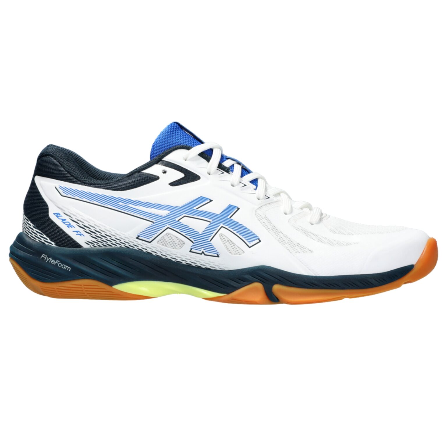 Asics Blade FF White/Illusion Blue - Badmintonshop
