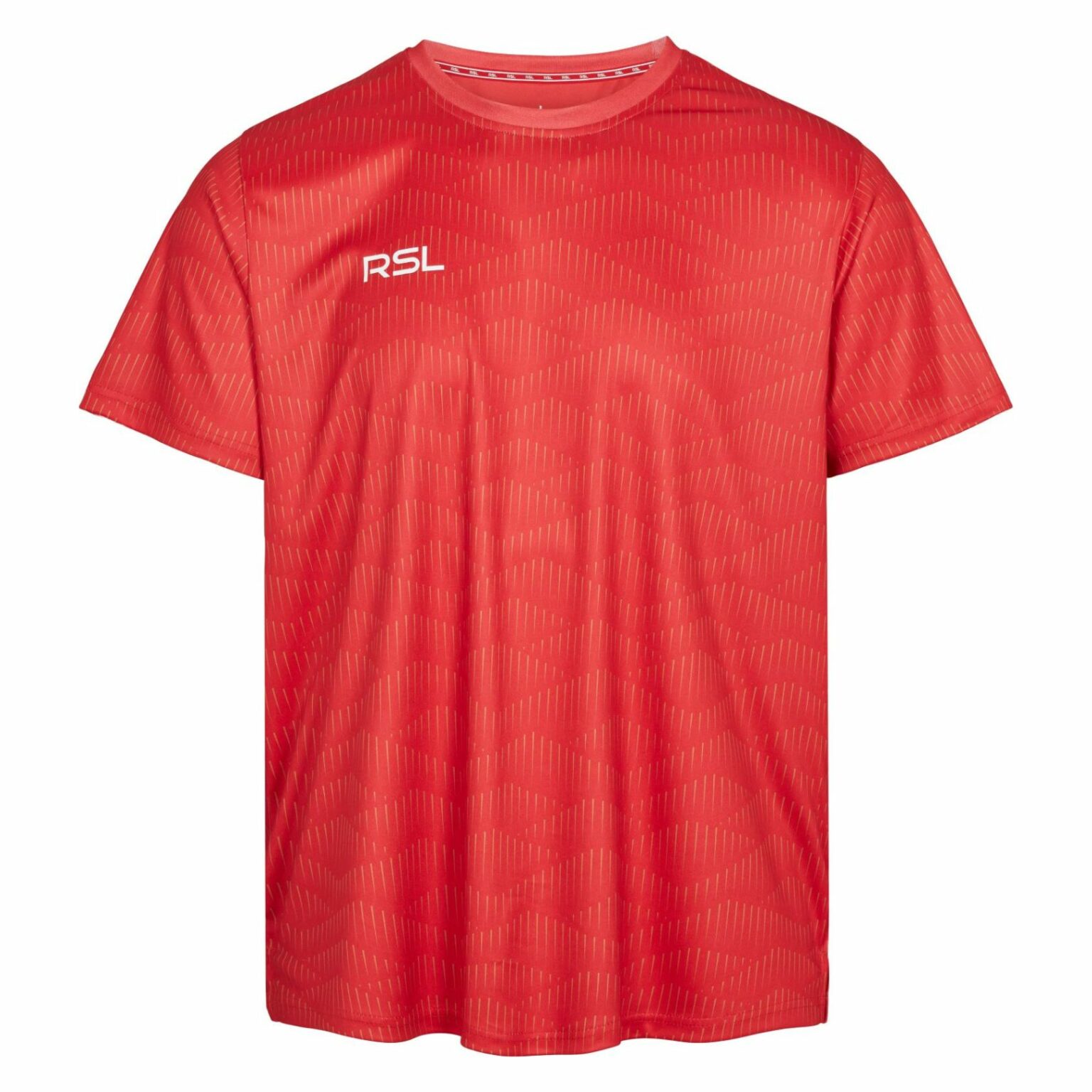 RSL Leonardo T-shirt Red/Gold - Badmintonshop
