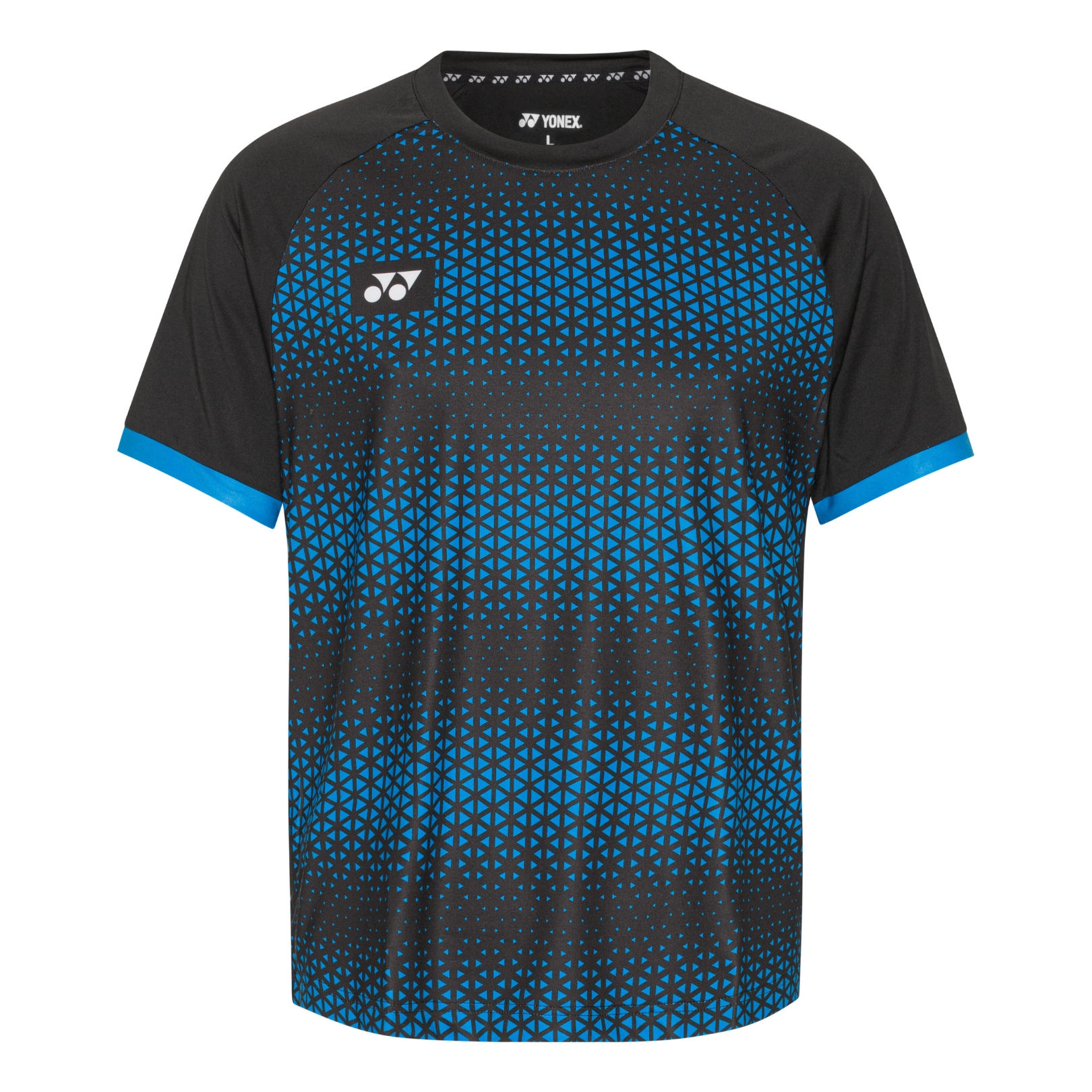 Yonex T-shirt 235302 Black/Blue - Badmintonshop