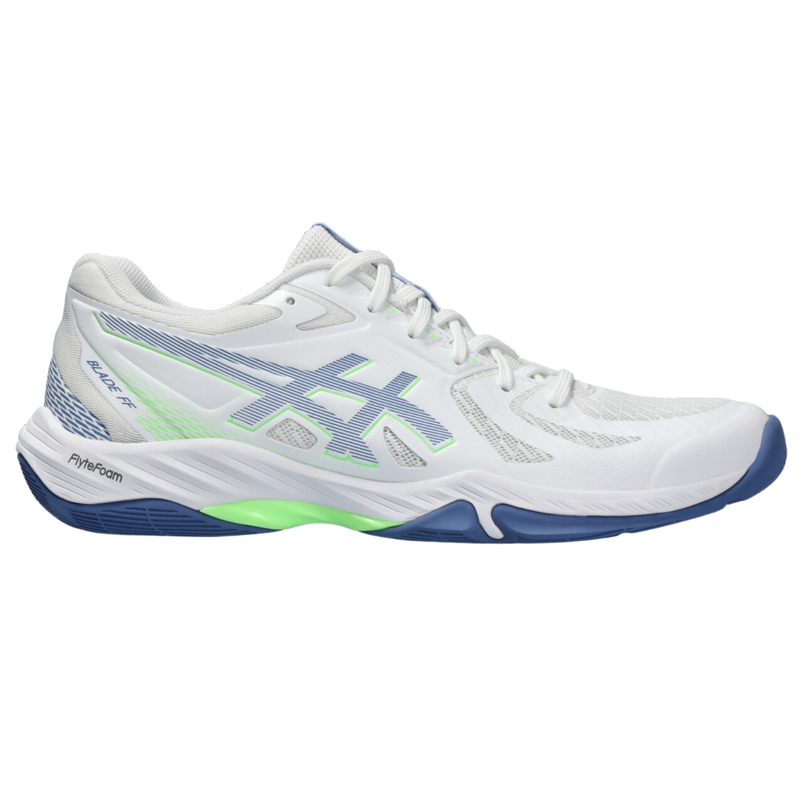 Asics Blade FF White/Denim Blue | Badmintonschuhe!