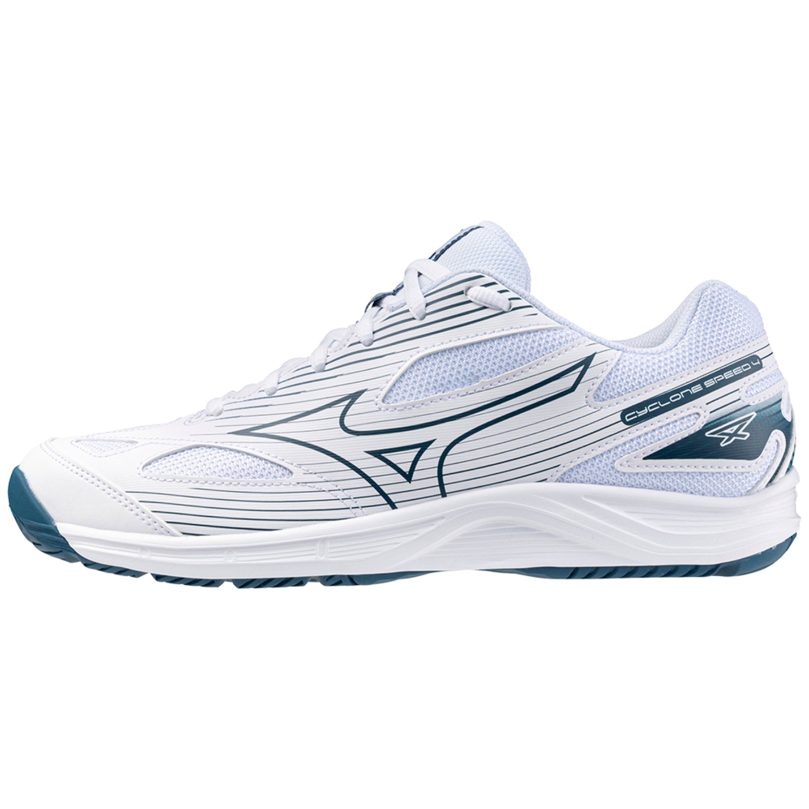 Mizuno Cyclone Speed 4 White | Mizuno Badmintonschuhe
