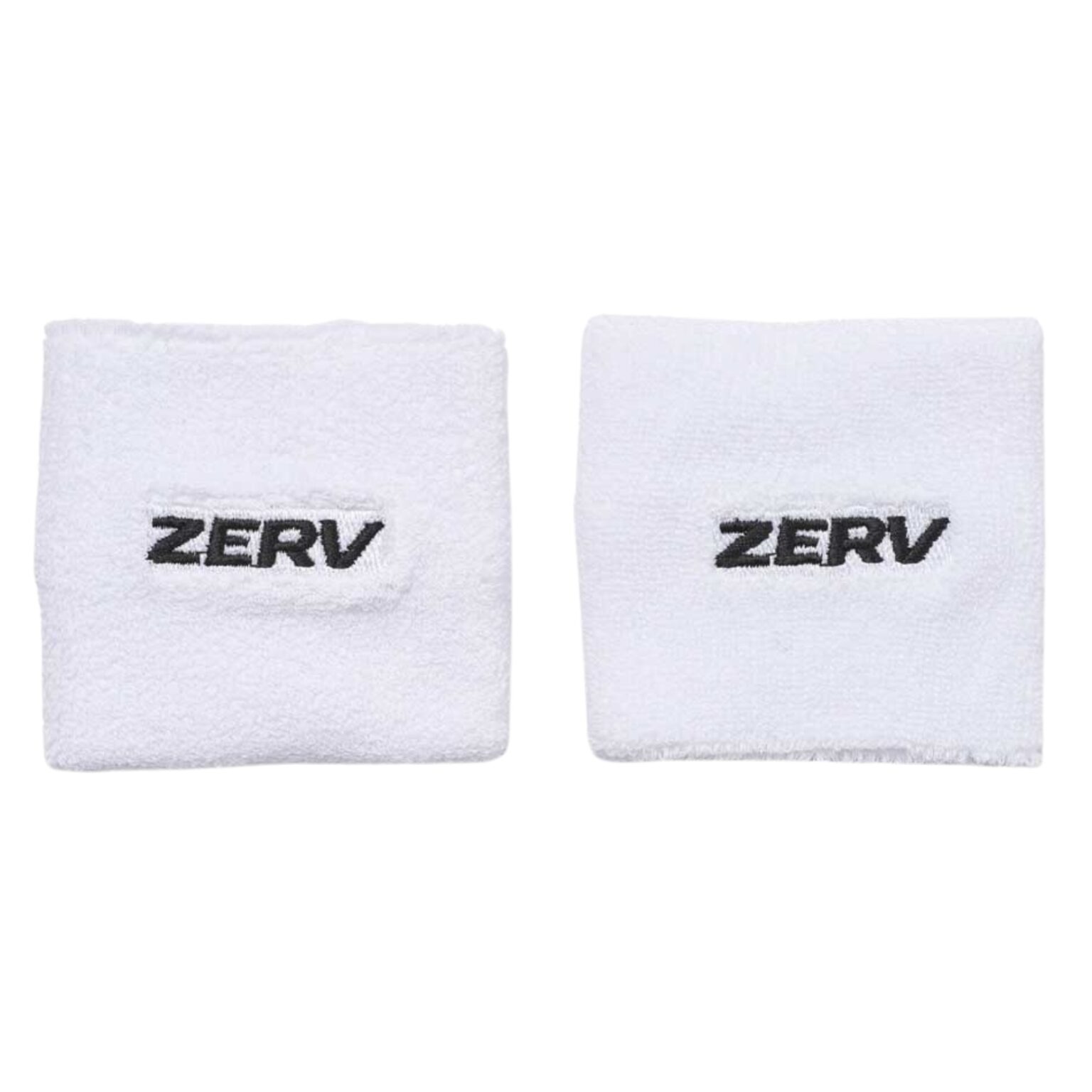 ZERV Wristband White 2-Pack | Badminton Schweißbänder!