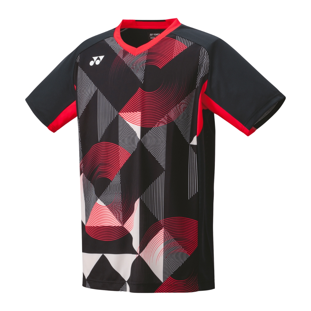 Yonex T-Shirt 10576EX Black | Herren Badminton T-Shirt