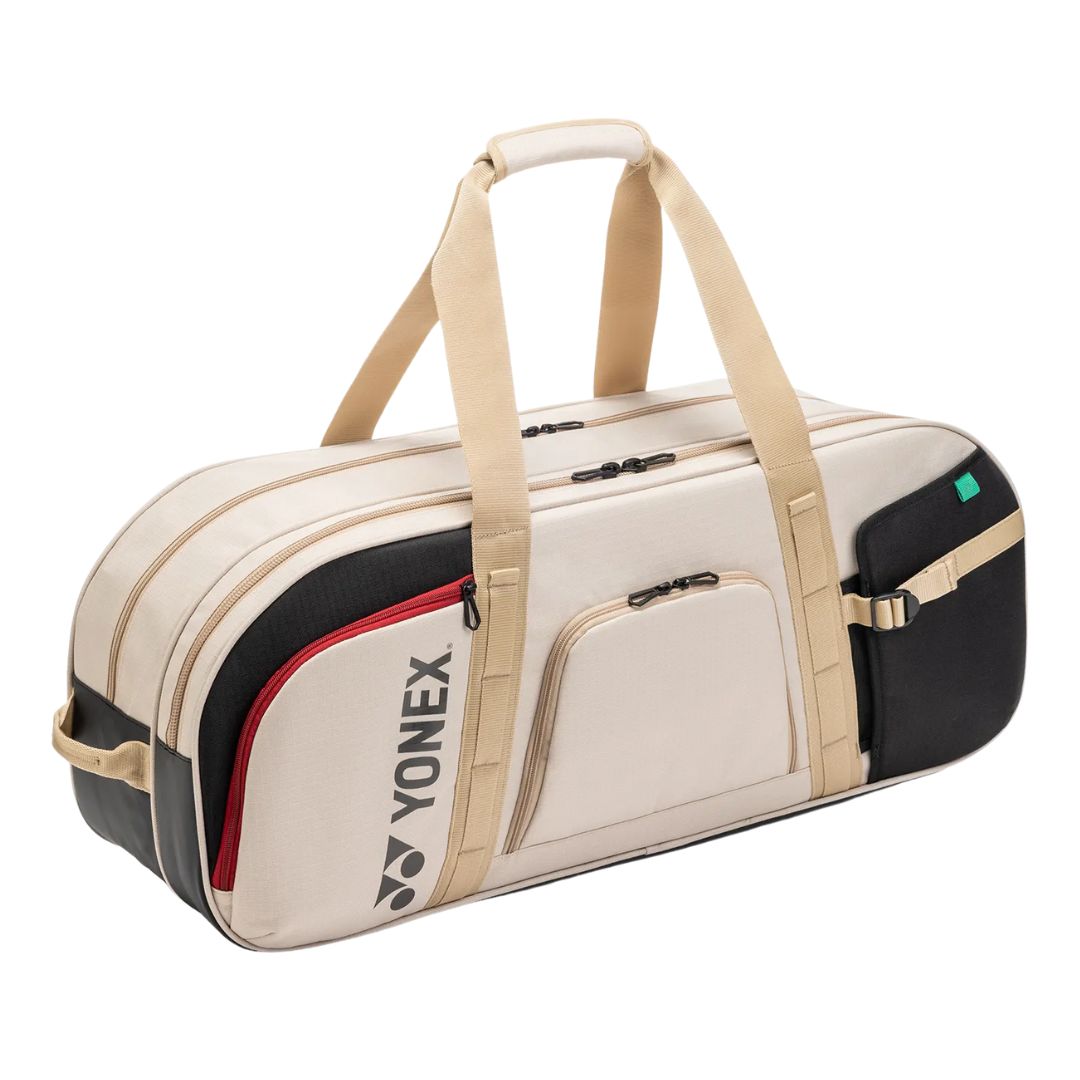 Yonex Gearlogic Tournament Bag Beige - Badmintonshop